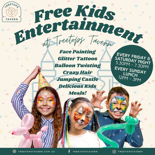 Treetops Tavern Burleigh Waters Pub Dining Bistro QLD